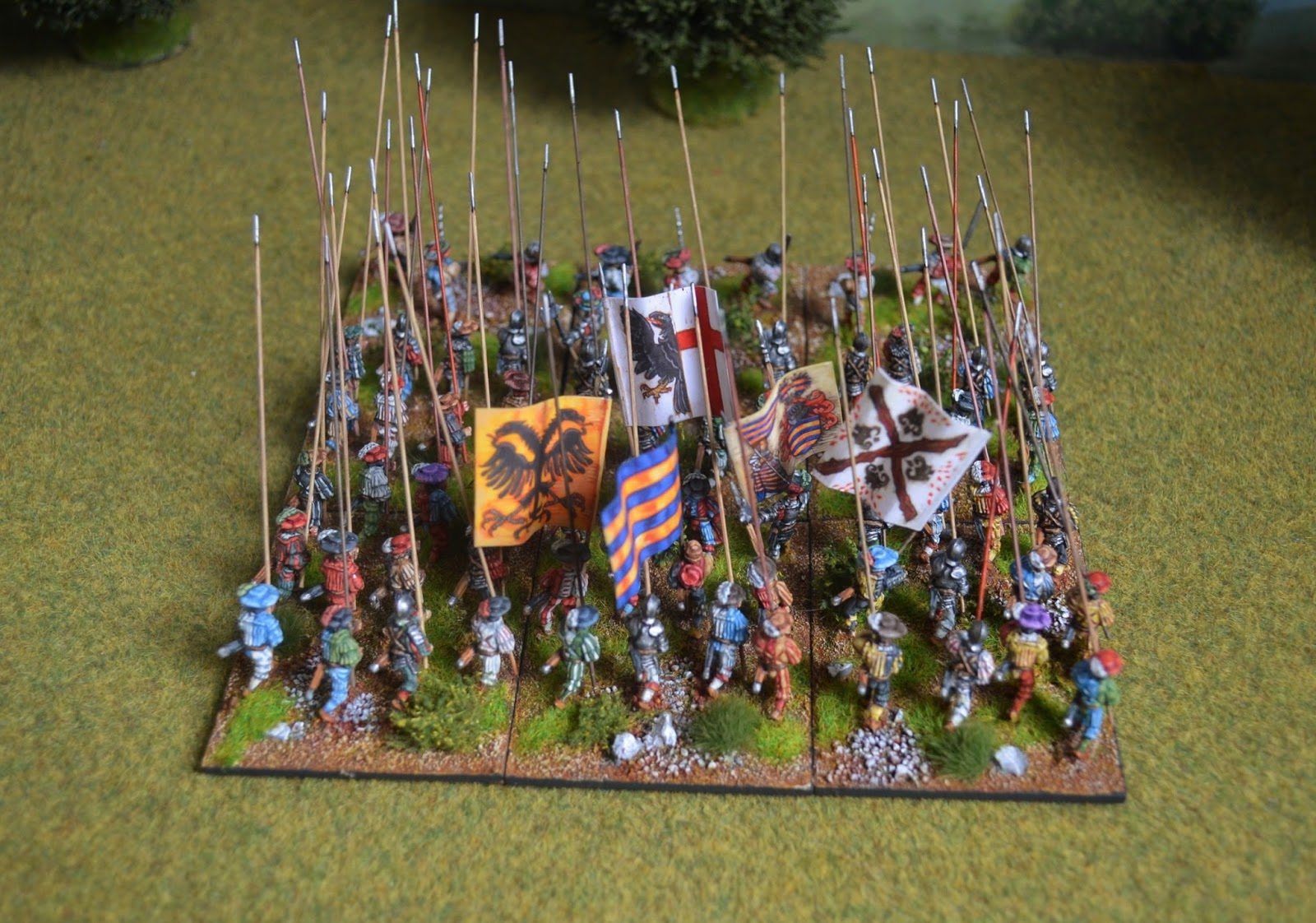 [TMP] "15mm. Italian wars X. Landsknecht Pikes " Topic