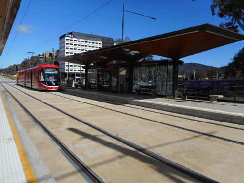 Canberra's new Light Rail, Drone Pilot and LED street lighting
