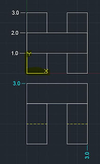 ENGR 1304: Example Cube Orthographic Projection