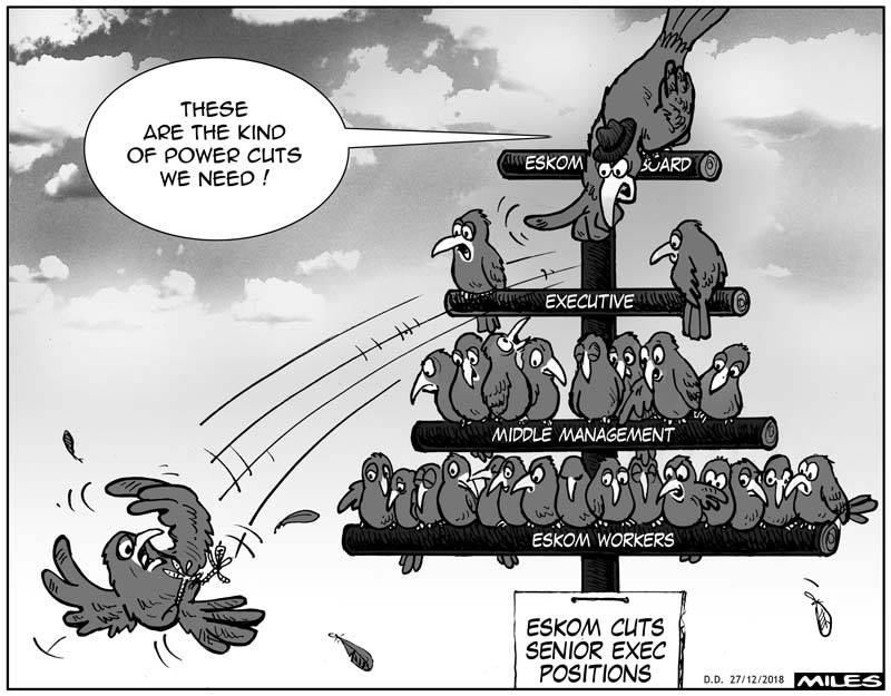 Cartoons by Miles: Shedding the load