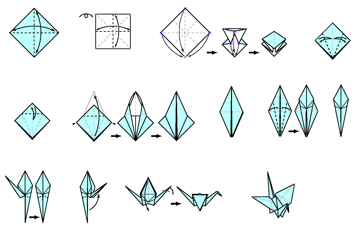 Origami Crane Made Easy – A Guide to Crafting Peace and Beauty – all ...