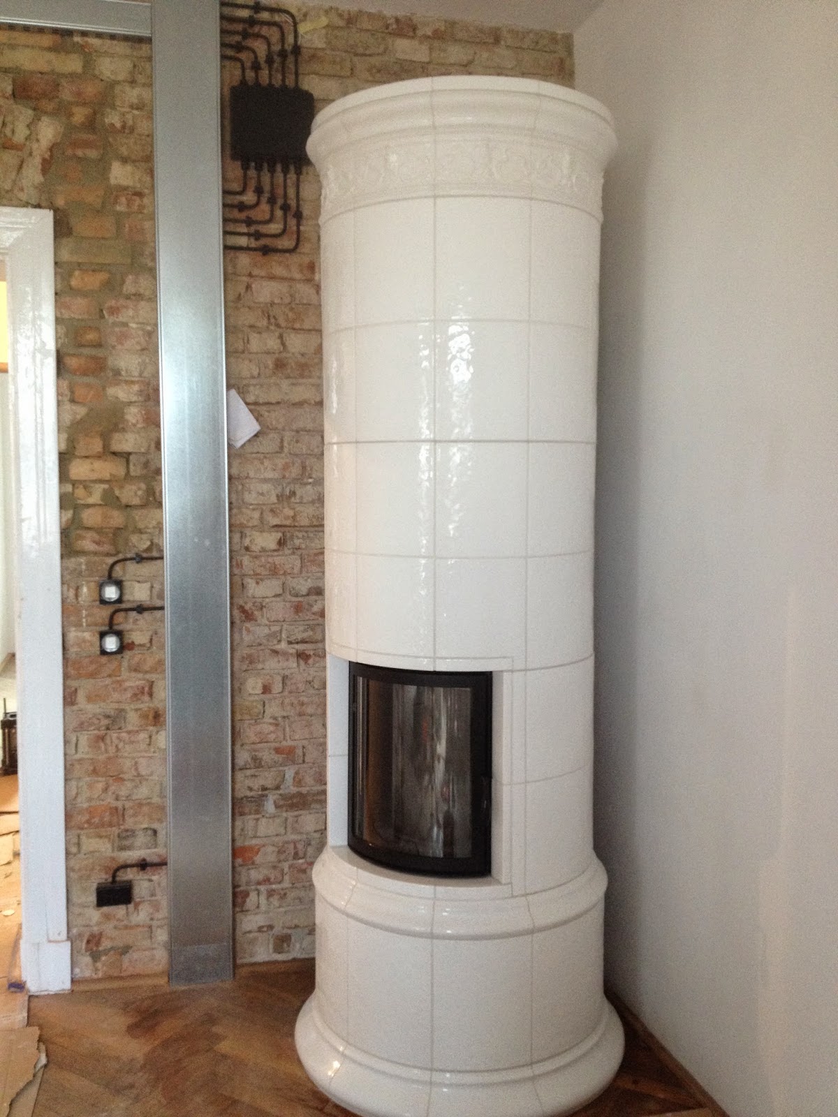 zduństwo poznańskie: Nowoczesny piec kaflowy