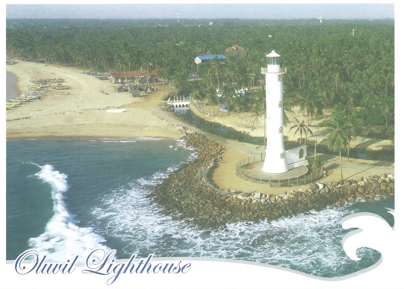 MY POSTCARD-PAGE: SRI LANKA ~ Oluvil Lighthouse - Oluvil