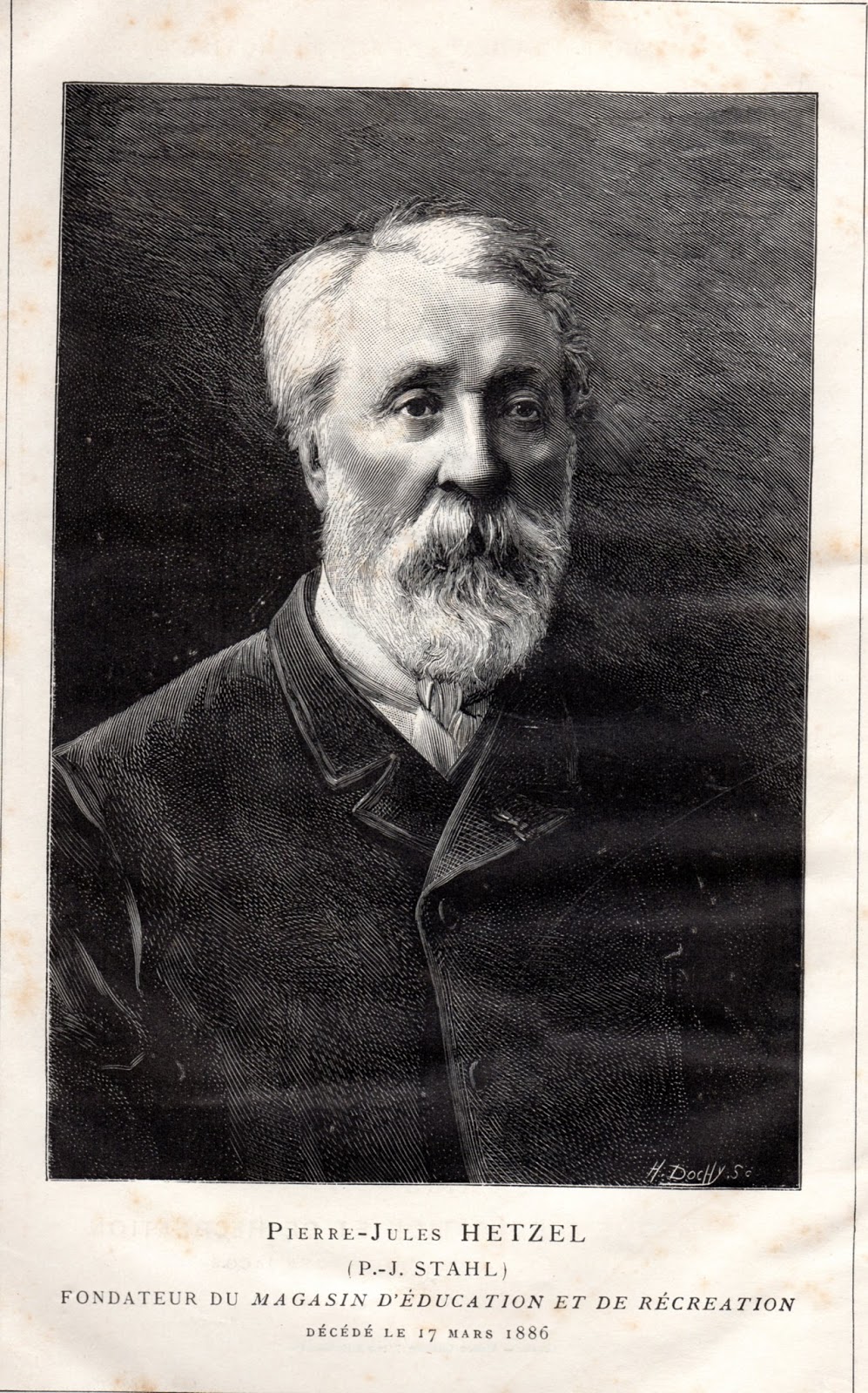 SOUFFLEREVE: Pierre-Jules Hetzel (portrait)