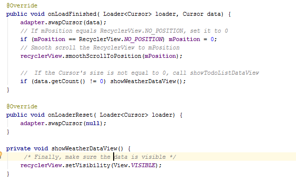 Display and Swipe-to-Delete Data in RecycleView using Cursor