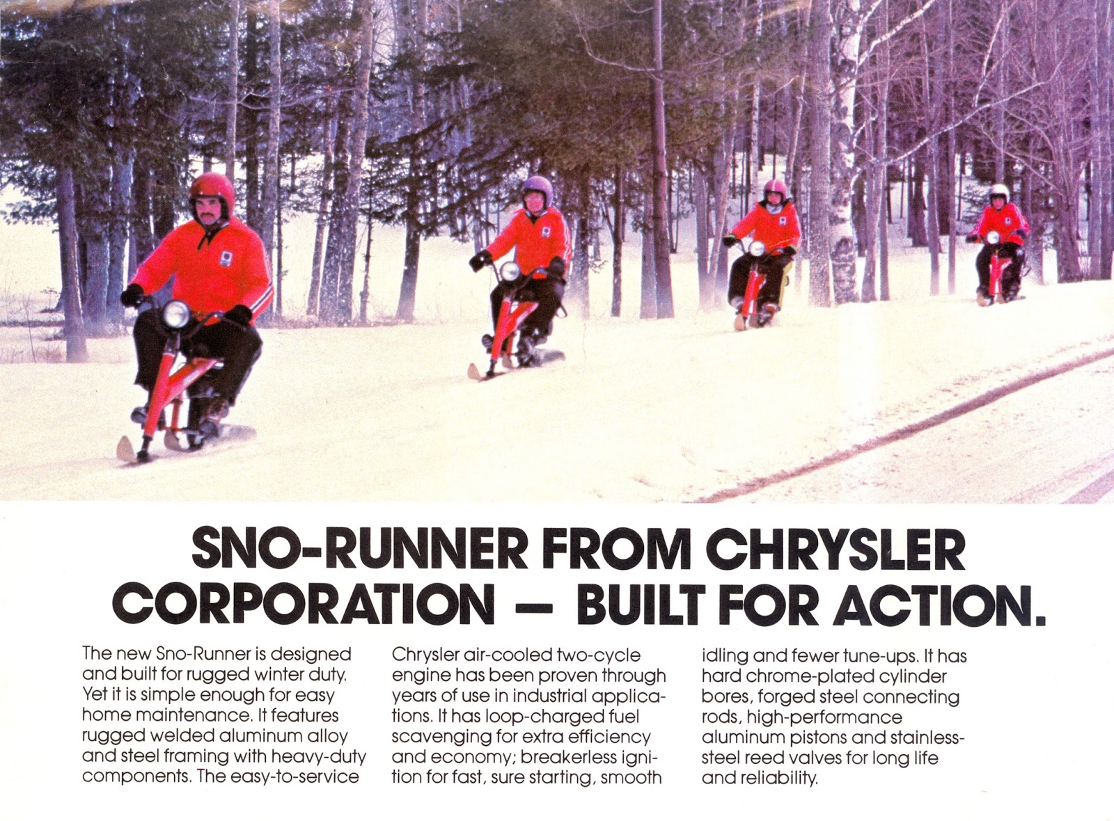 CLASSIC SNOWMOBILES OF THE PAST: SNO-RUNNER BY CHRYSLER