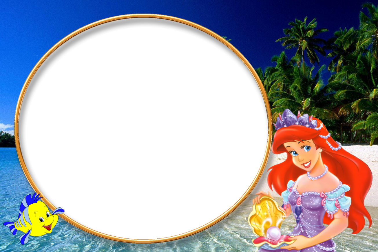 Frozen Border And Frame Princess