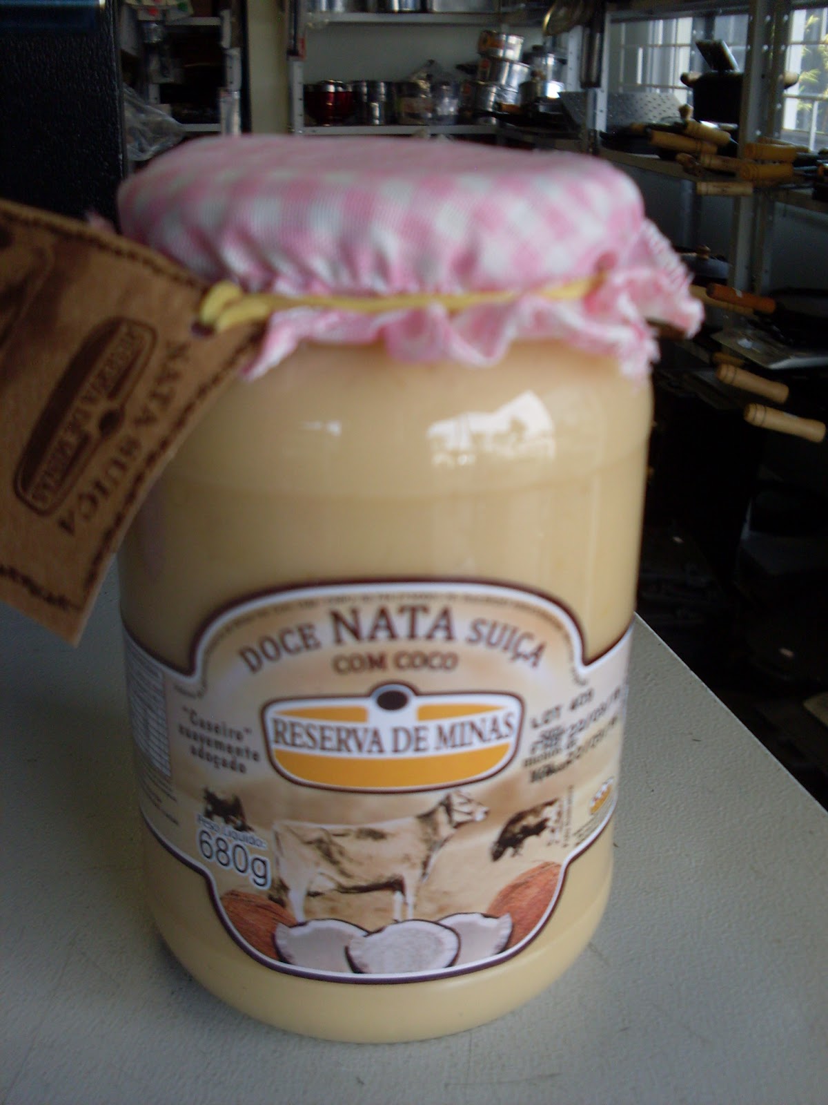 Churrasqueiras em Curitiba: DOCE DE NATA SUIÇA RESERVA DE MINAS ARTEINOXX