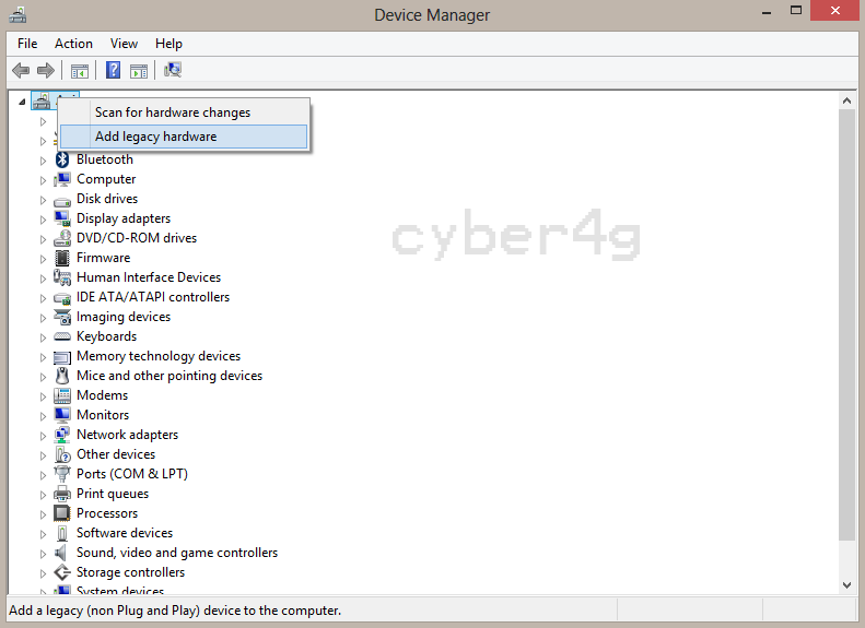 Cara Install Microsoft Loopback Adapter Pada Windows | Cyber4G Blog
