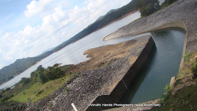 Chakra River Dam on the way to Sagara - eNidhi India Travel Blog
