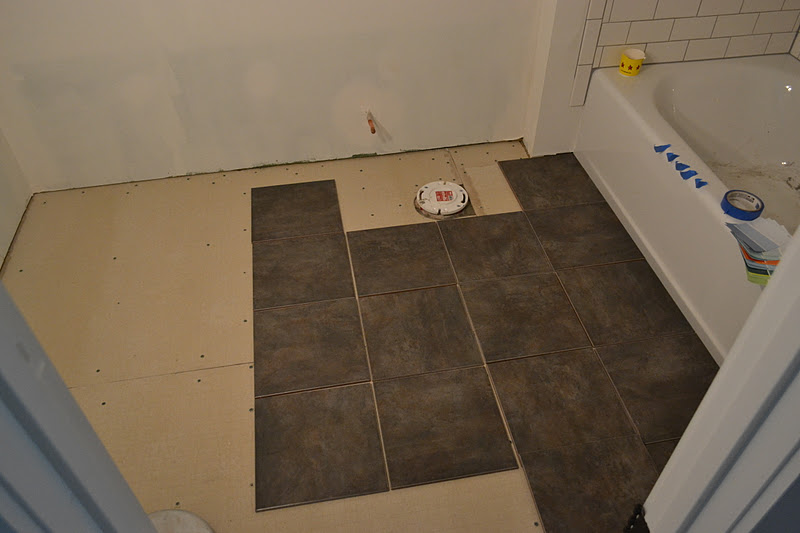 A Work In Progress: Tile Floor