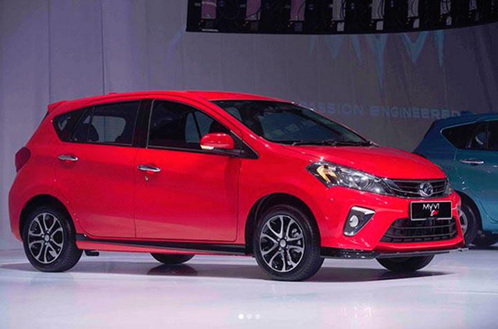 Myvi 1.5h Merah 2018