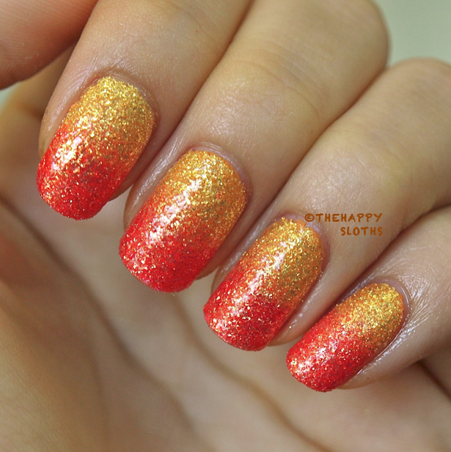 Elmer's Glue "Cuticle Shield": Summer Textured Ombre Nails Tutorial ...