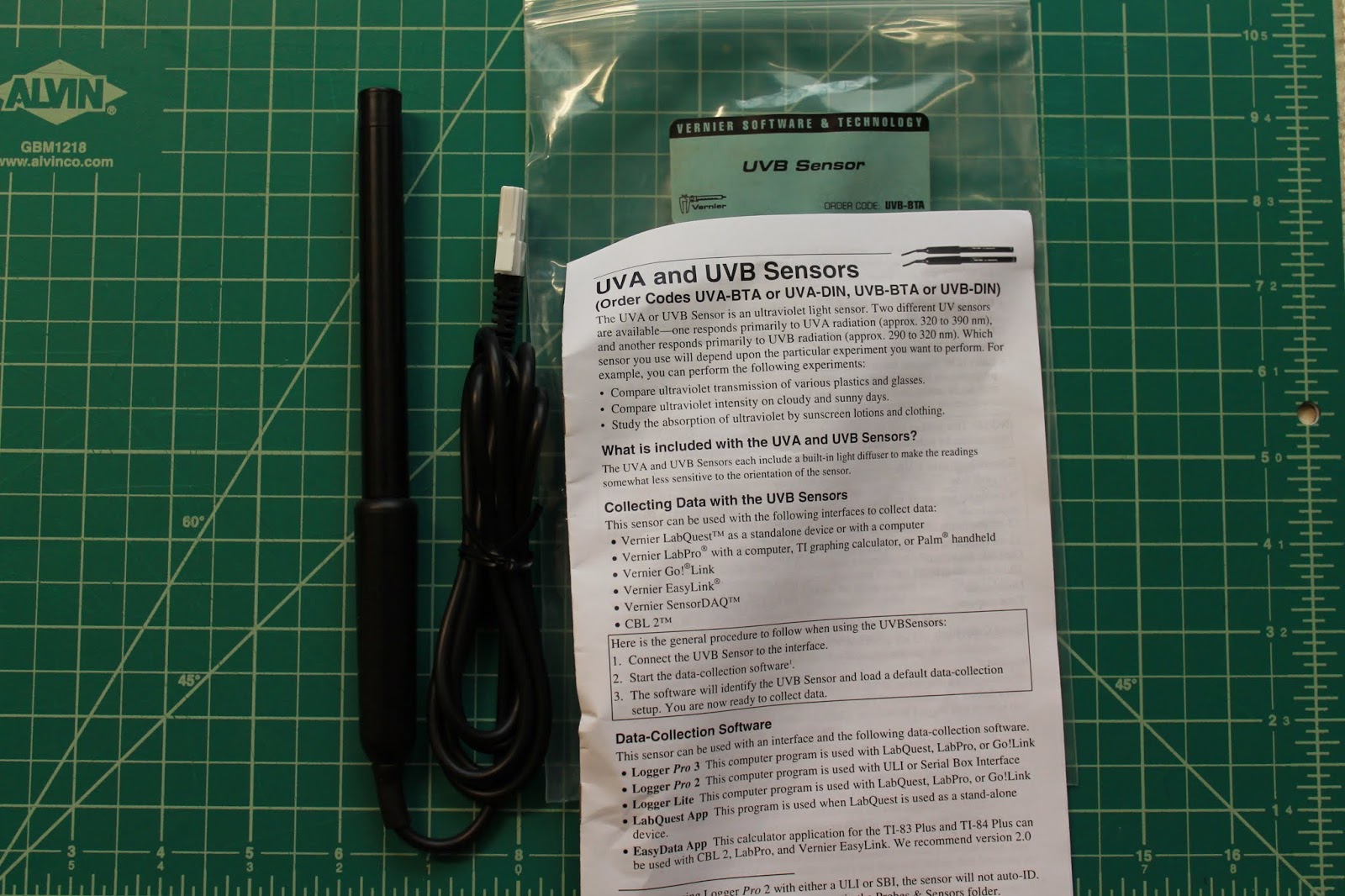 Physics is supposed to be fun!: Vernier UVB Sensor UVB-BTA