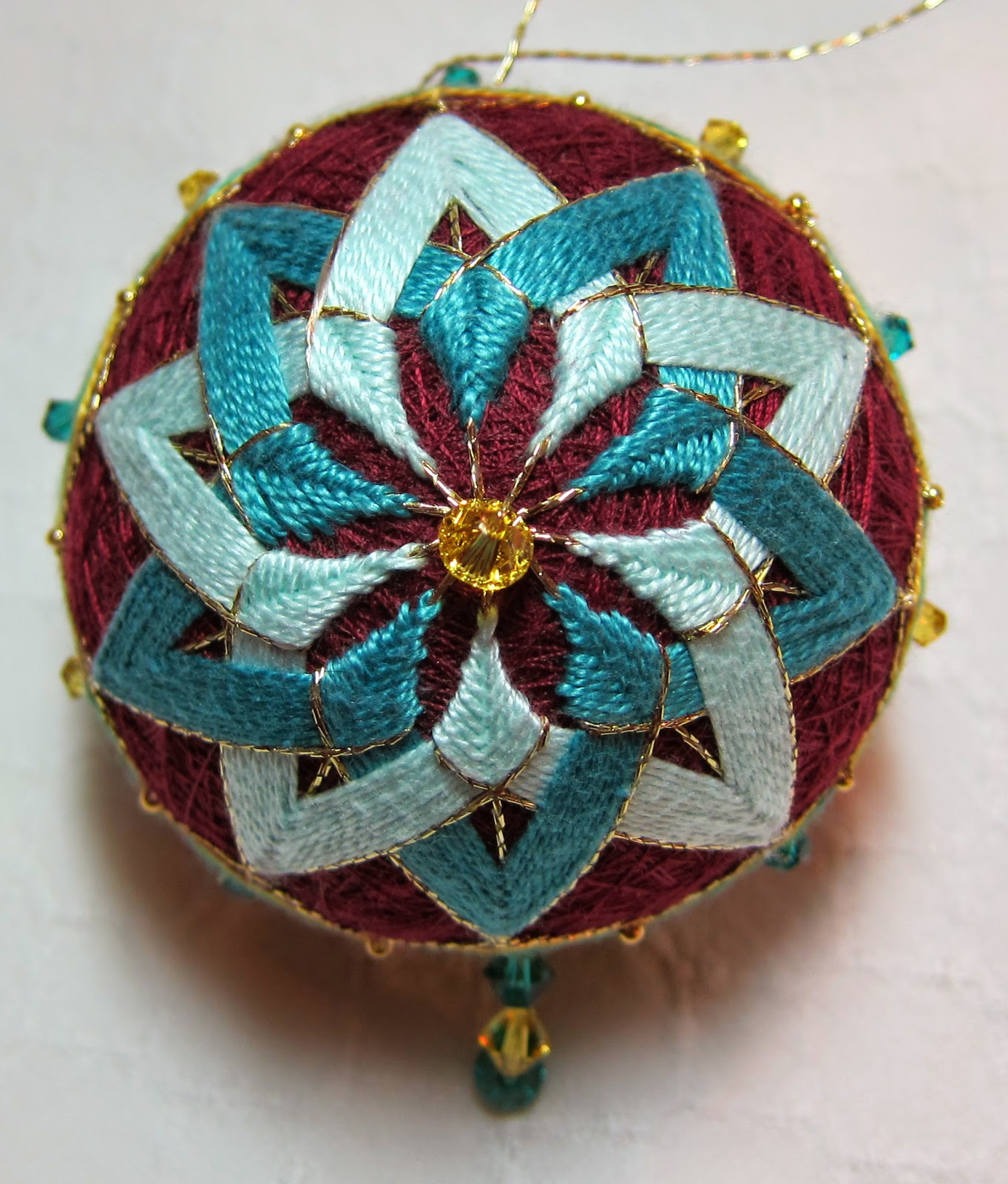 Judy Cooper Textile Images: More Japanese Temari Balls