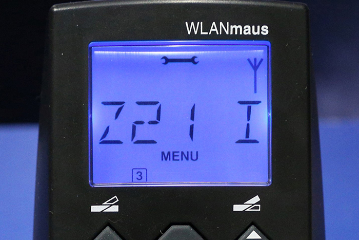 次に一応z21のIPアドレスを確認する。