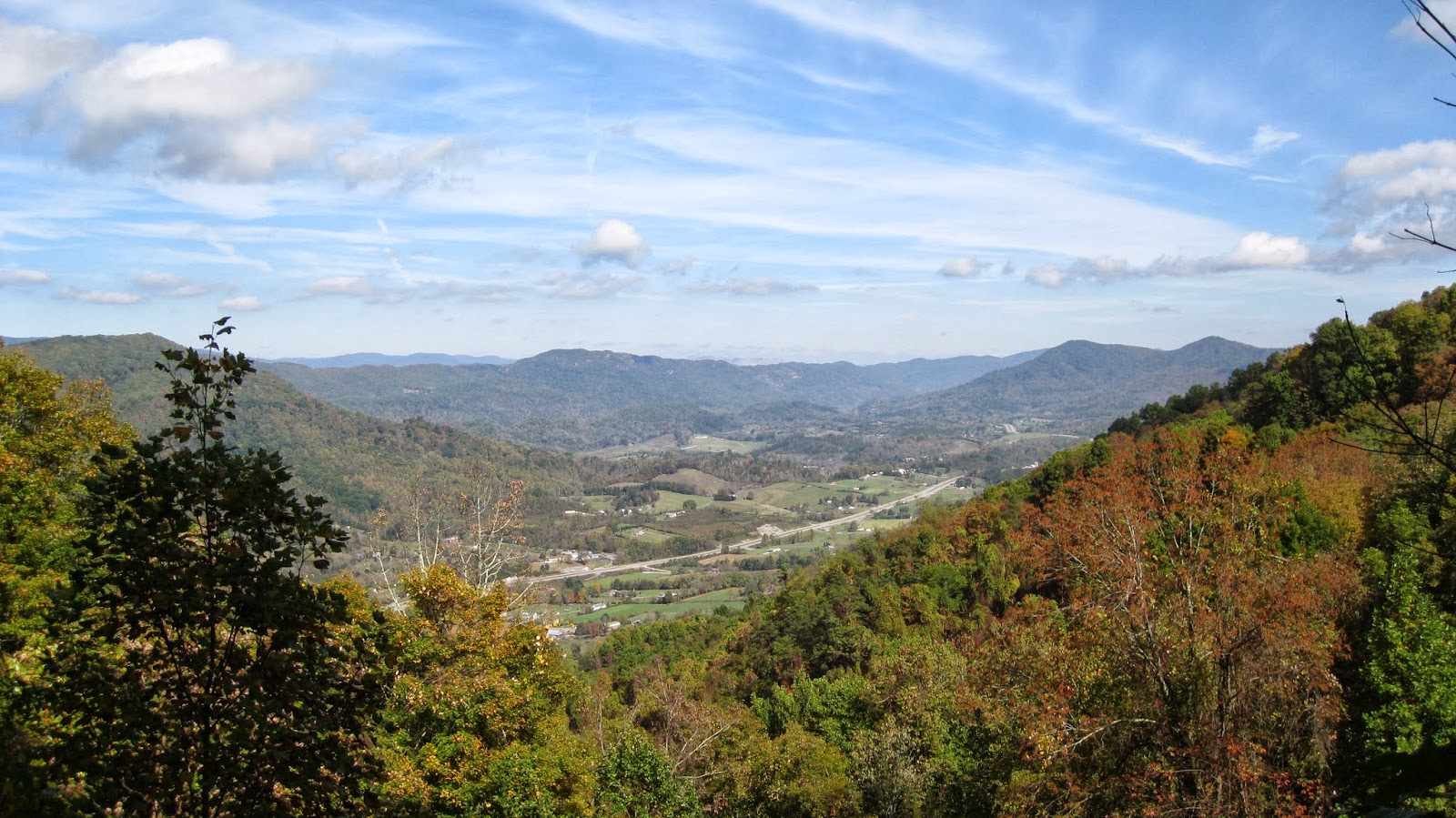 Lee County Virginia: Stop # 14: Lovelady Gap Overlook on Wallens Ridge