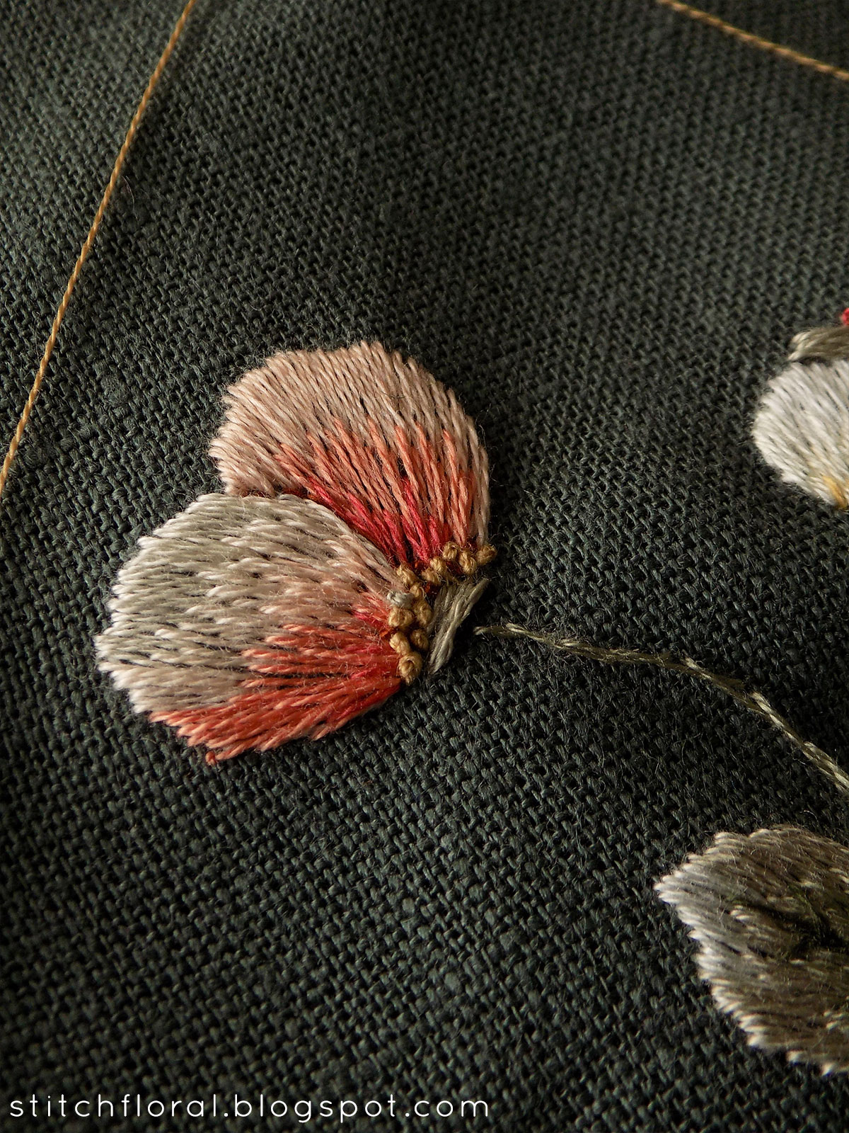 Jewel Series: Amber, and what an embroidery draft looks like - Stitch ...