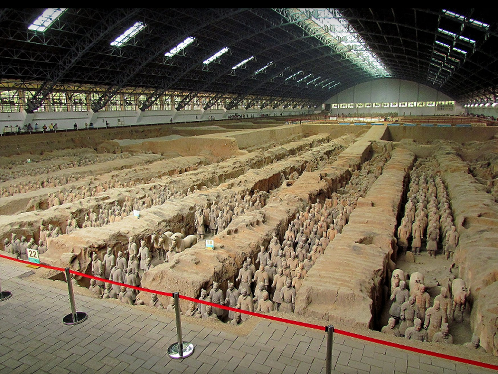 .: Het Terracotta Leger van Xi'an. --- O Exército de Terracota de Xi'an ...