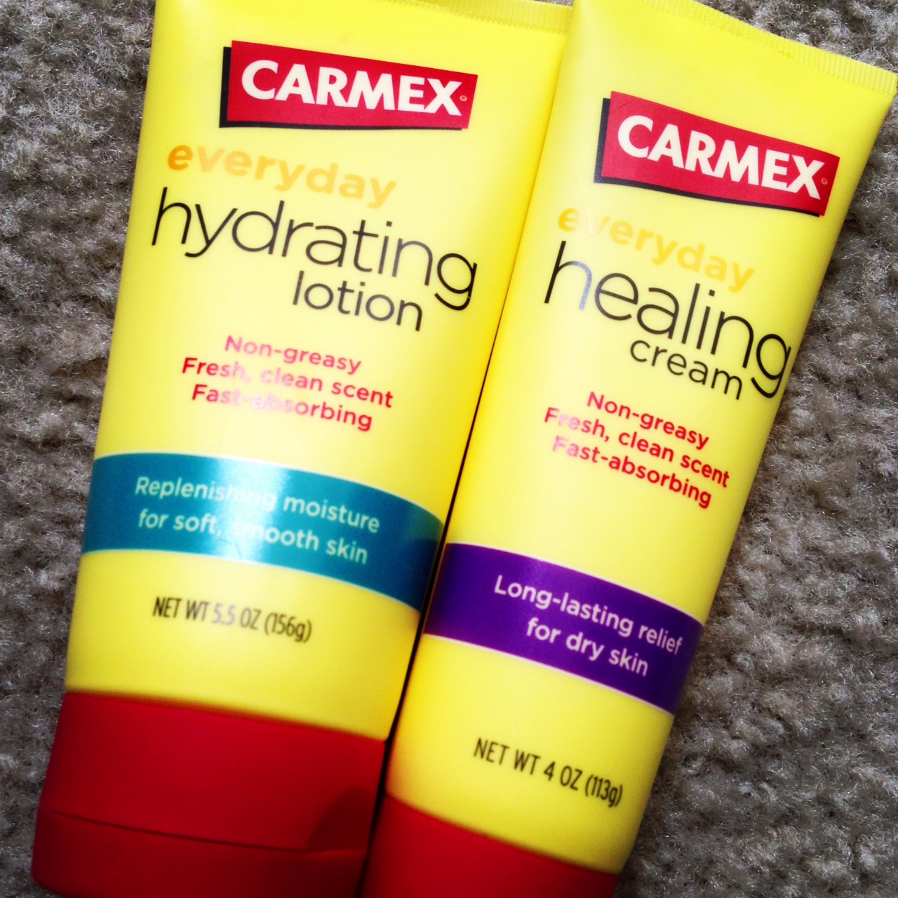 Clipping Money: Review: Carmex Healing Cream and Hydrating Lotion