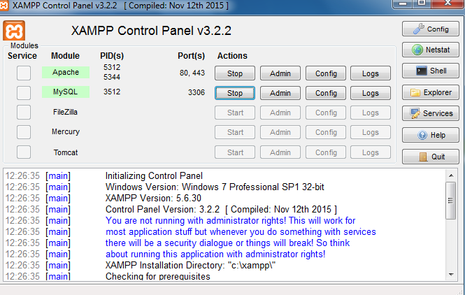 Owncloud (Windows) como nube Privada (III) Configurar Xampp - tutoriales como funciona