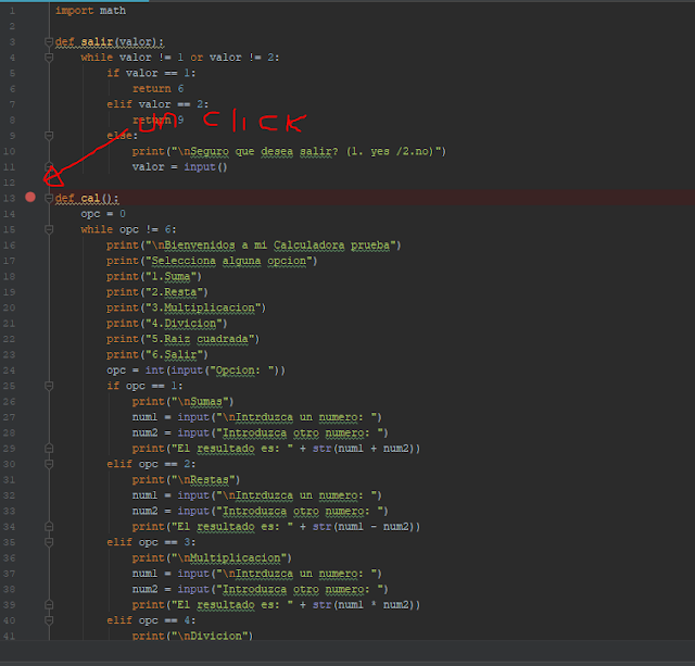 Utilizar el DEBUGGING
