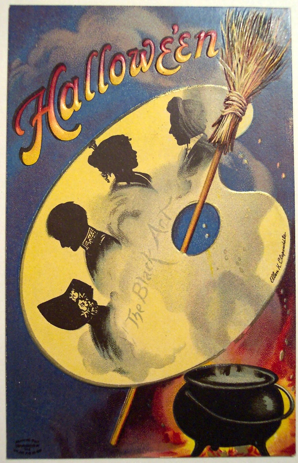 Halloween Postcards : Clapsaddle