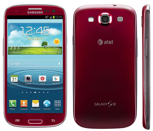 Hareem,s Tec: Red Samsung Galaxy S III First Look (AT&T)