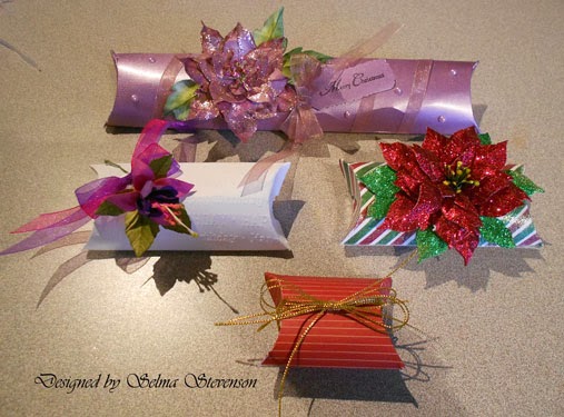 Selma's Stamping Corner and Floral Designs: Pillow Boxes