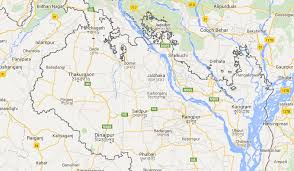 Nilphamari District: nilphamari district map