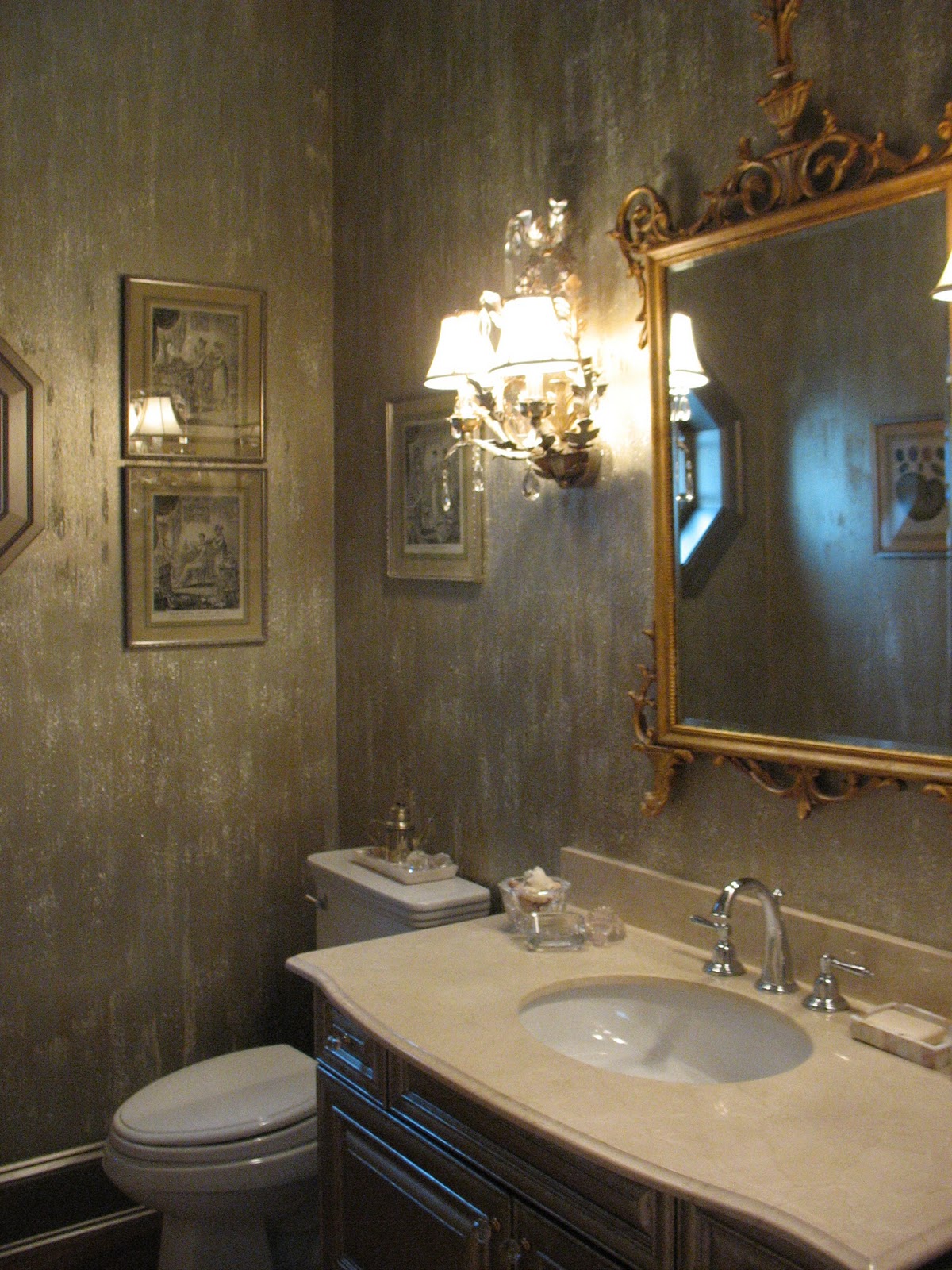 a well lived life...: Custom Faux Finished Walls