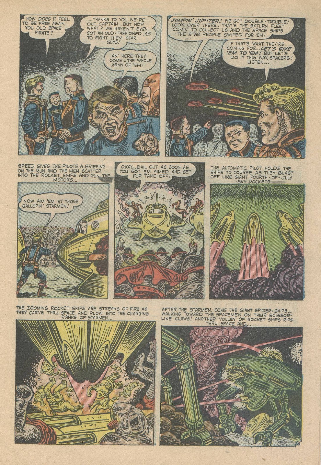 Last of the Spinner Rack Junkies: Speed Carter SPACEMAN by Joe Maneely 1953