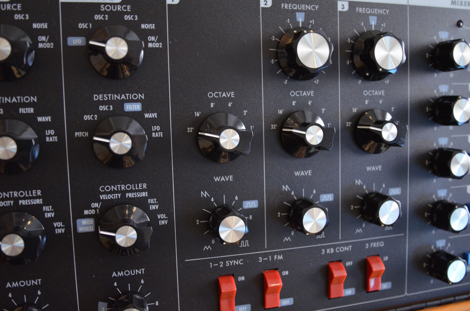 MATRIXSYNTH: Moog Minimoog Voyager Old School Keyboard Synthesizer SN ...