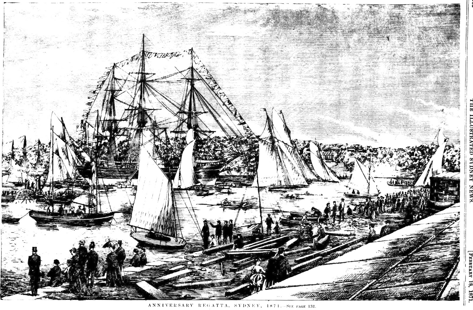 Earwigoagin: A Racing Scow in 1871? In Sydney?