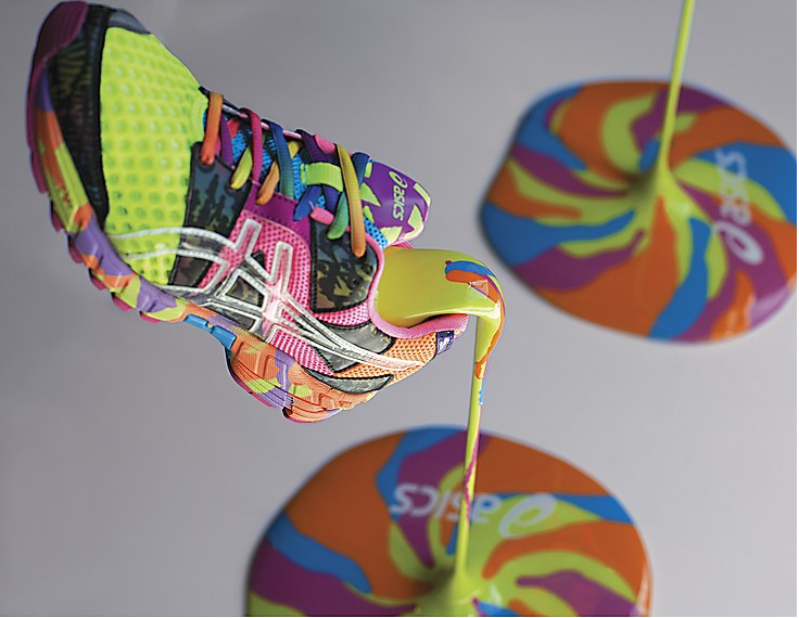 Gloria Roubal's GDS120 Blog: ASICS: COLORS THAT RUN, literally!