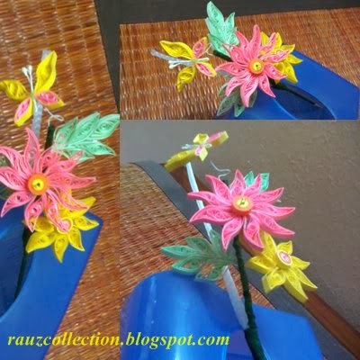 Rauz's Collection: Bunga Telur Paper Quilling