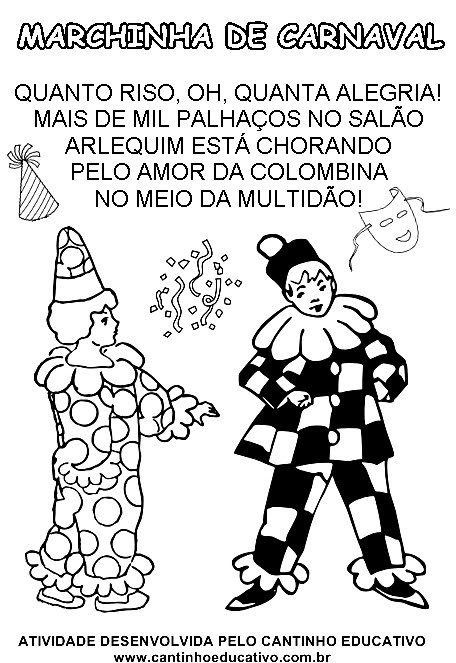 MARCHINHAS DE CARNAVAL - CANTINHO EDUCATIVO