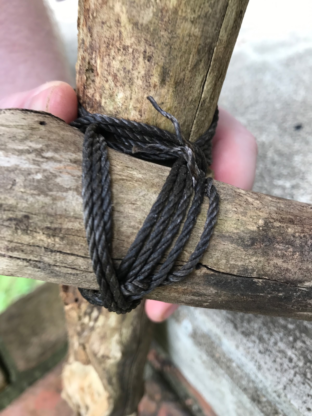 BackPack BushCraft: 1 2 3 Start Lashing with Me: Basic Lashing Knots ...
