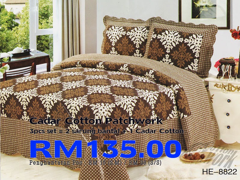 Cadar cotton patchwork: cadar cotton china @ RM135.00
