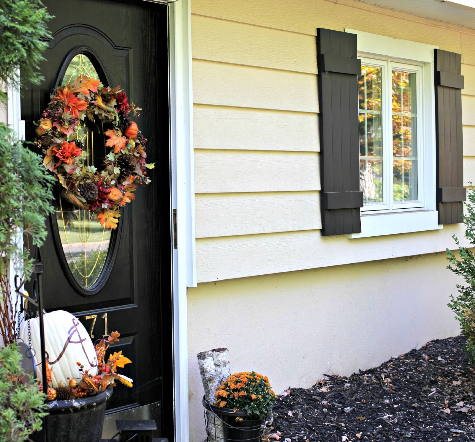 Fall Front Door & An Update | Golden Boys & Me