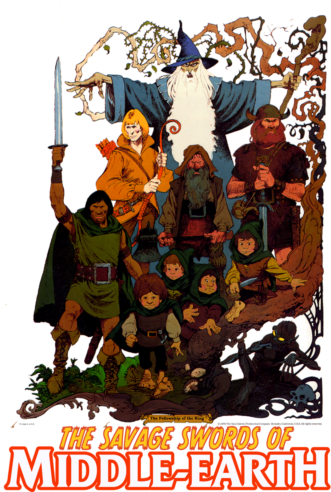 From the Sorcerer's Skull: Savage Swords of Middle-earth: Elves and Such