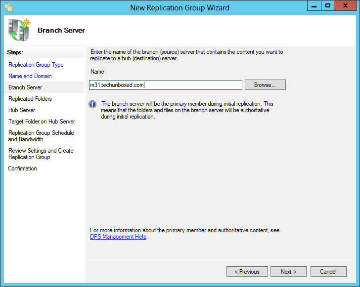 Techunboxed: How to Set Up DFS Replication in Windows Server 2012 R2