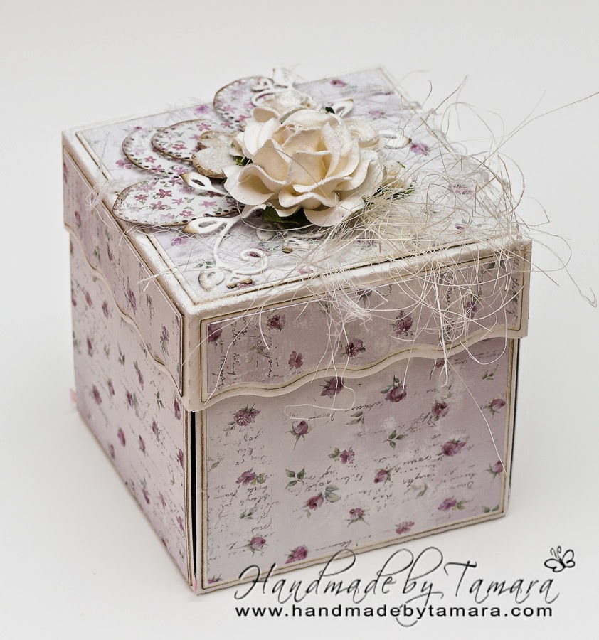 Wedding explosion box – Handmade By Tamara