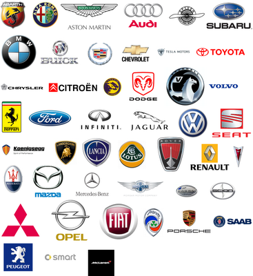 New Dream Cars: Automobile Company Logos
