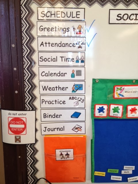 Autism Tank: Classroom Tour: Morning Group