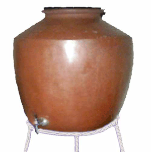 EARTHEN DRINKING WATER POTS FOR COOL WATER IN SUMMER - SOME NOSTALGIA