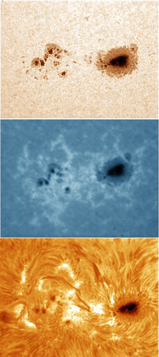 Observatorio La Cambra: La mancha solar el 11-julio-2017