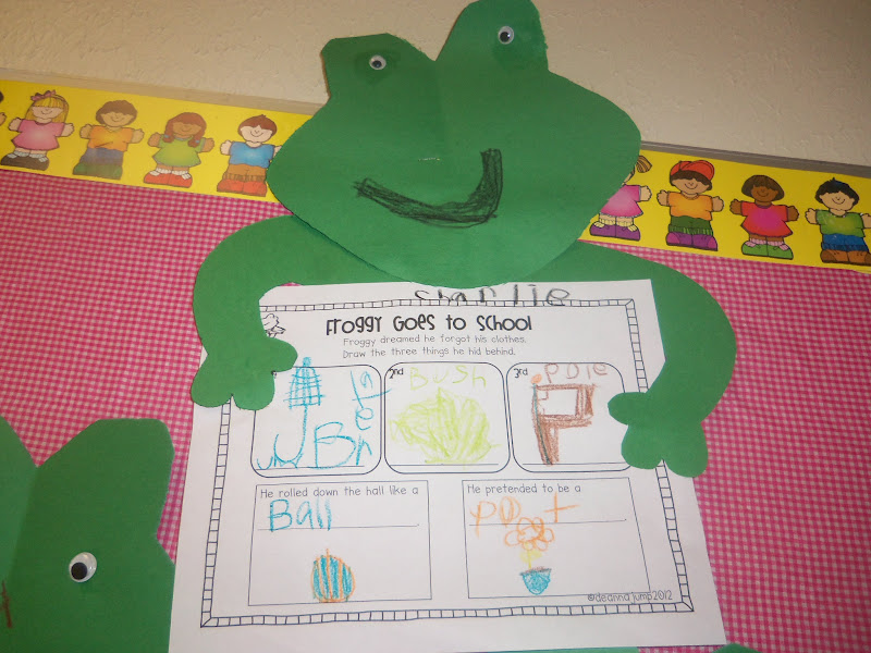Mrs. Wood's Kindergarten Class: Froggy Goes to School