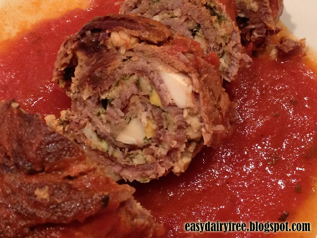 Easy Dairy Free: Braciole