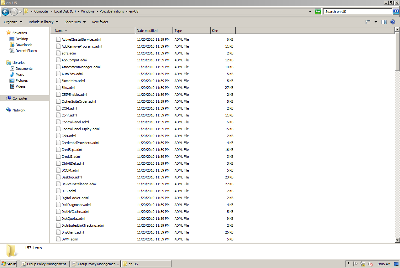 AD Shot Gyan: How To Create a Central Store for ADMX/ADML